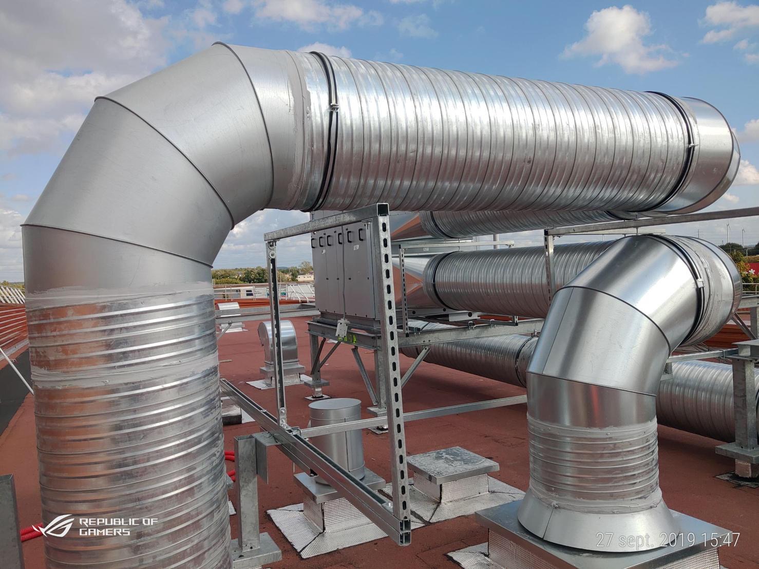 Ventilation et Rideaux d'air chaud - Ecotep